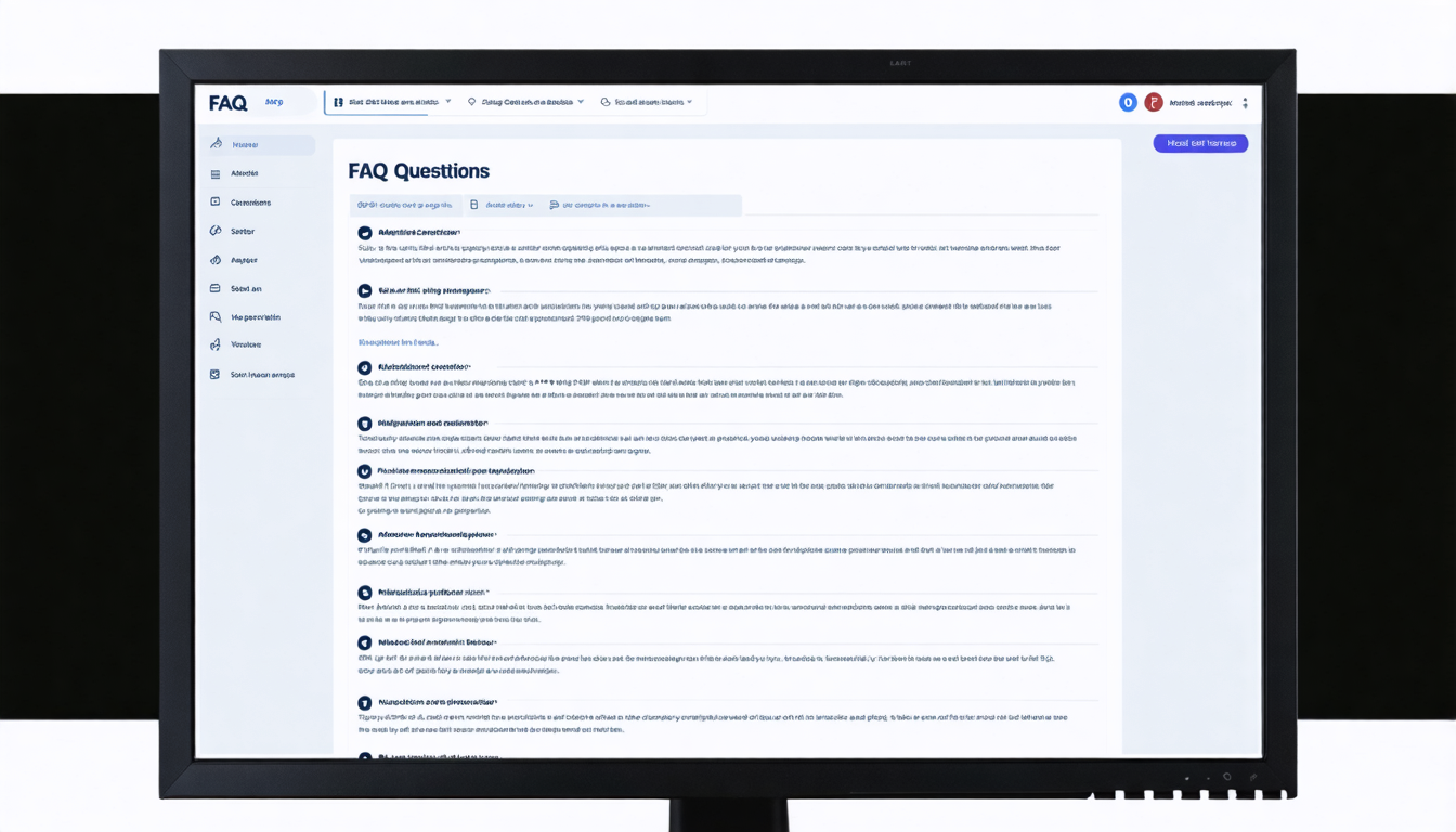 Designing an Effective FAQ Page for Your Website - Webanto Blog
